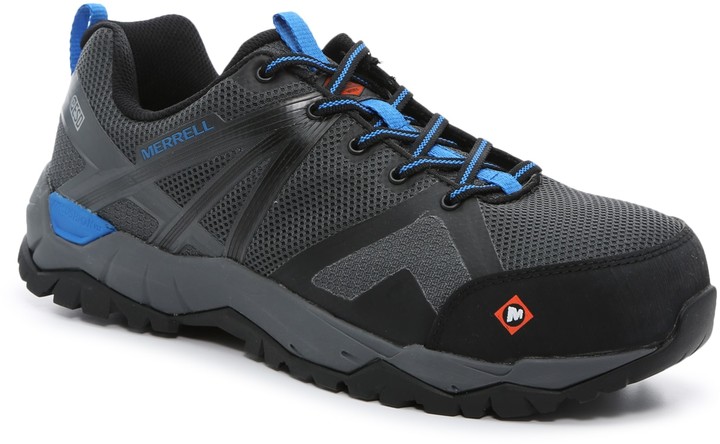Merrell Full Bench Superlite Alloy Toe Work Sneaker - ShopStyle Men's ...
