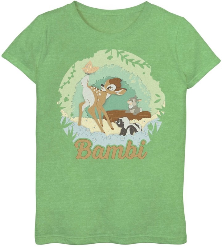 Licensed Character Disney's Bambi Girls 7-16 Thumper And Flower Paper ...
