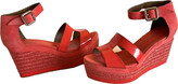 Hermes Women's Red Espadrilles | ShopStyle