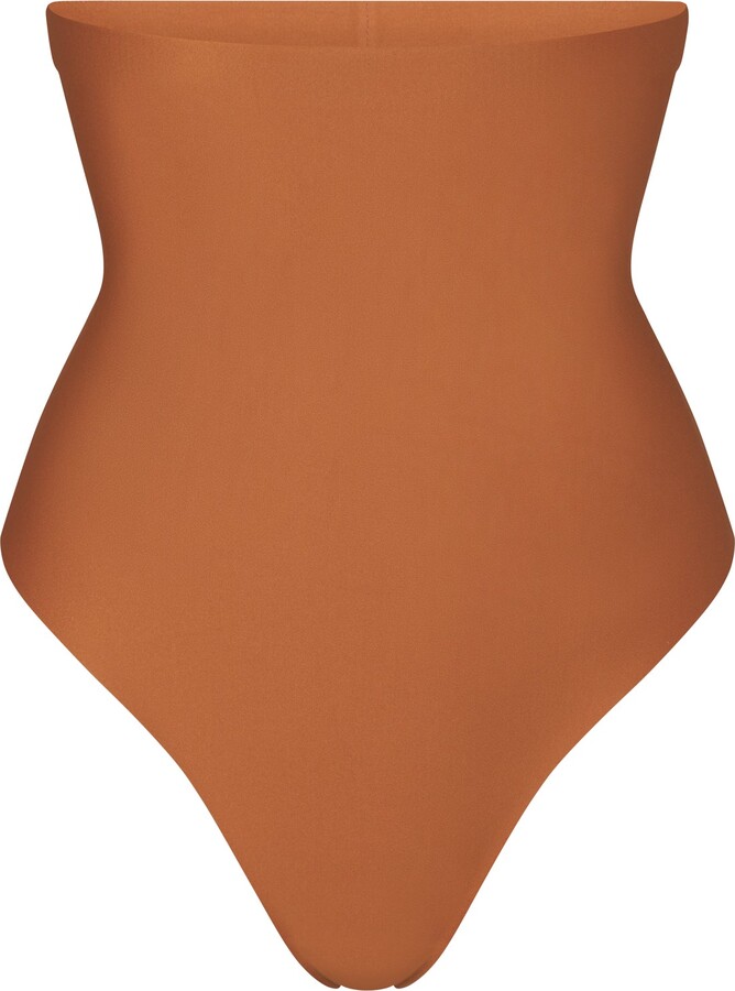 Skims Body High-Waisted Thong | Bronze - ShopStyle Shapewear