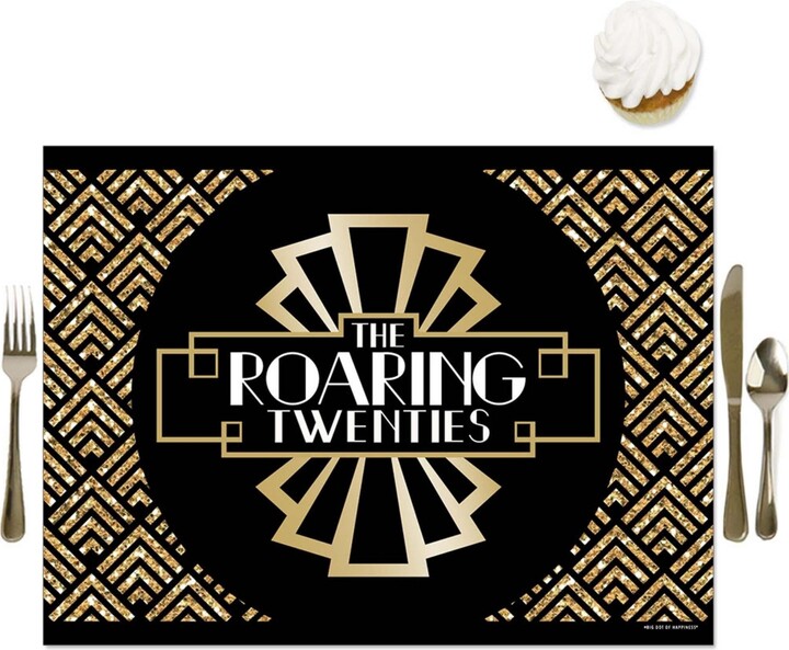 Big Dot Of Happiness Roaring 20's - Party Table Decorations - 1920s Art ...