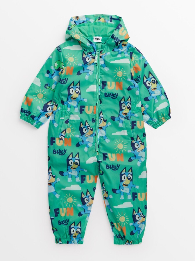 Bluey Green Puddlesuit (1-2 Years) - ShopStyle Boys' Outerwear
