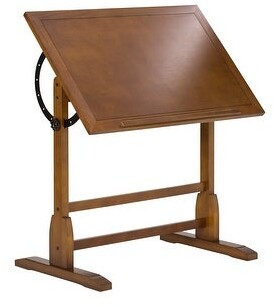 Studio Designs 36-inch Wood Vintage Drafting and Hobby Craft Table ...