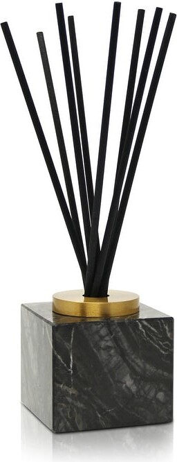 Vivience Black Marble Reed Diffuser, "Lily Of The Valley" Scent ...