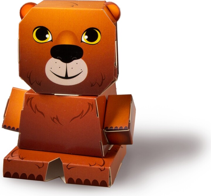 Cubles North American Animals: Moose - A Buildable 3D Stem Toy ...