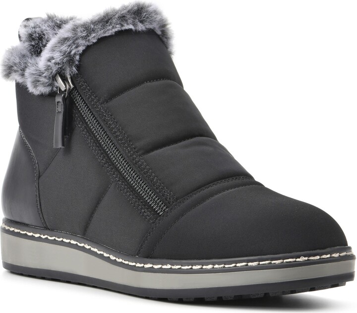 White Mountain Footwear Taurus Faux Shearling Trim Boot - ShopStyle