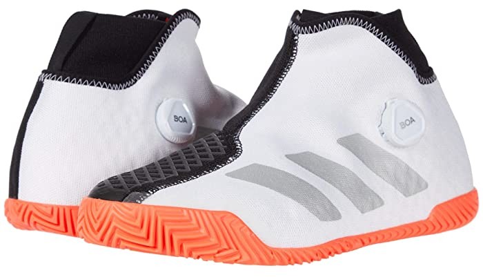 adidas Stycon M BOA (Footwear White/Silver Metallic/Solar Red) Men's ...