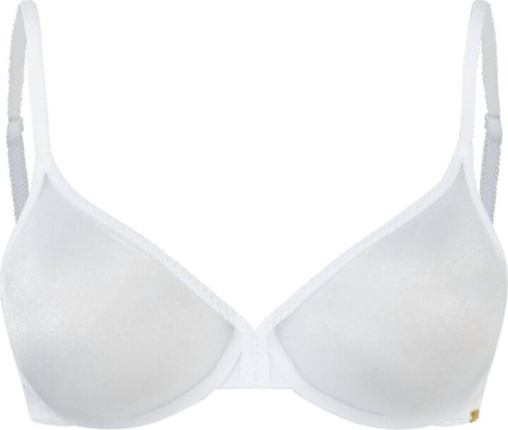 Gossard Glossie Sheer Bra In White - ShopStyle