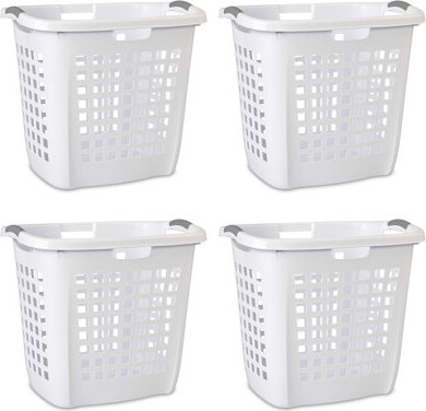 Sterilite Ultra Easy Carry Laundry Hamper, Comfort Handles to Easily ...