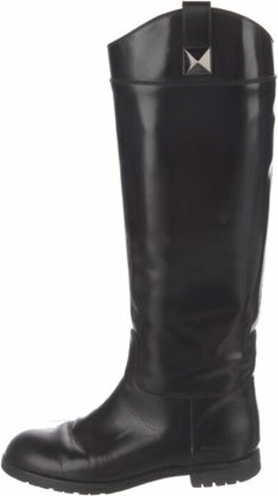 Marc Jacobs Leather Riding Boots - ShopStyle