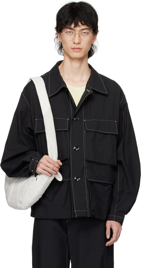 Lemaire Black Light Jacket - ShopStyle