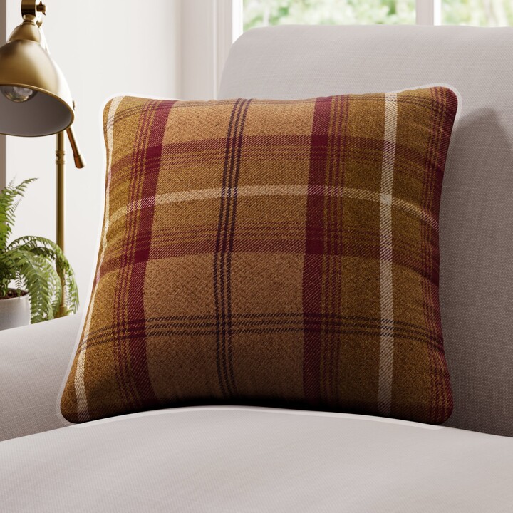 Dunelm Highland Check Made to Order Cushion Cover Highland Check ...