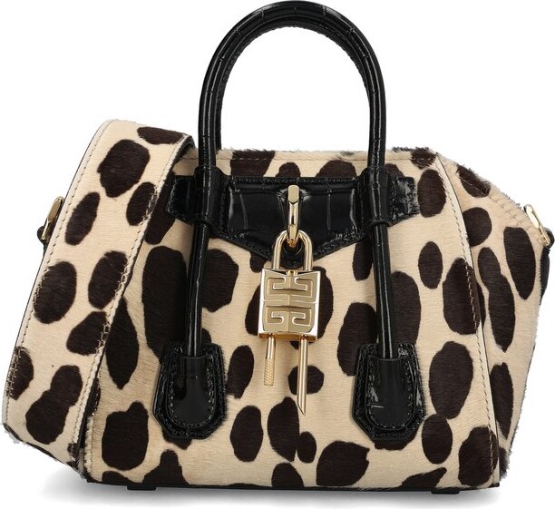 Givenchy Leopard Print Antigona Toy Lock Bag - ShopStyle