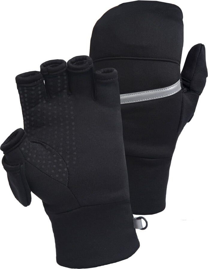 TrailHeads Men's Power Stretch Convertible Mittens - medium/large ...