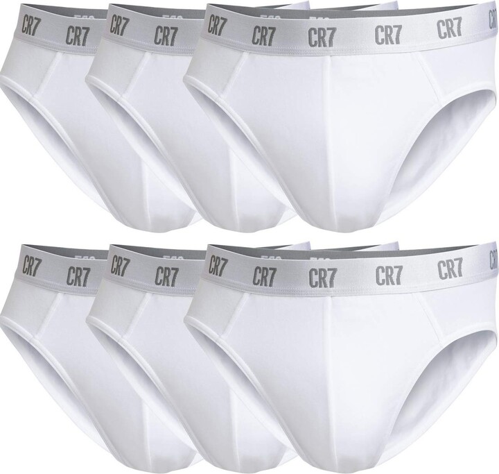 CR7 Cristiano Ronaldo Men's Basic Briefs 3 Pack - White - Small - ShopStyle