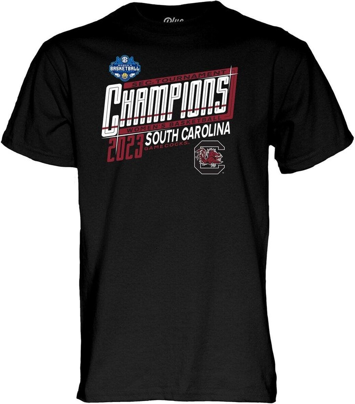 BLUE 84 Black South Carolina Gamecocks 2023 SEC Women’s Basketball ...