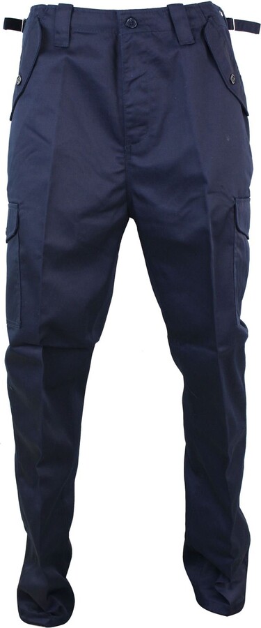 Aerotec Workwear Mens Cargo Combat Trousers Camo Work Wear Army ...