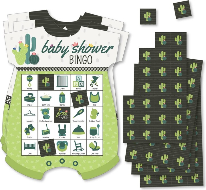 Big Dot Of Happiness Prickly Cactus Party - Cards & Markers - Baby ...