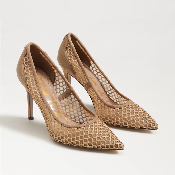 Sam Edelman Hazel Polka Dot Mesh Pump Hazelwood Mesh - ShopStyle