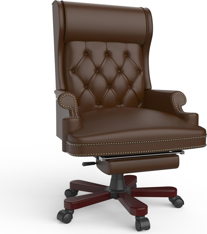 Simplie Fun Ergonomic High Back Office Chair with Footstool - ShopStyle