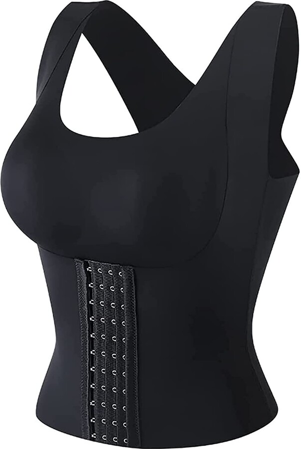 Seafly 3-in-1 Waist Buttoned Bra Shapewear - ShopStyle