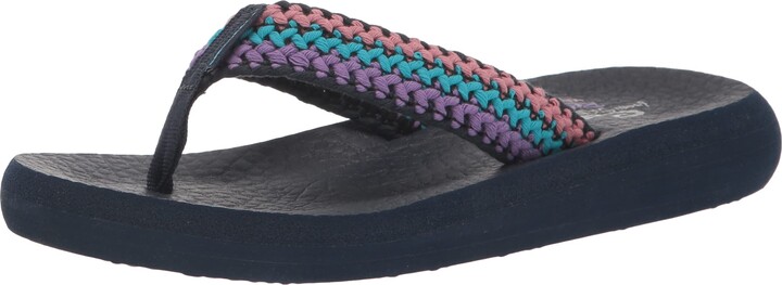 Skechers Women's ASANA-Bloom Crush Flip-Flop - ShopStyle