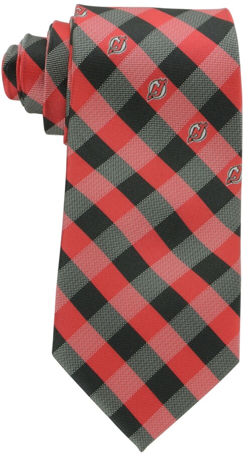 Eagles Wings New Jersey Devils Checked Tie - ShopStyle Short Sleeve Shirts