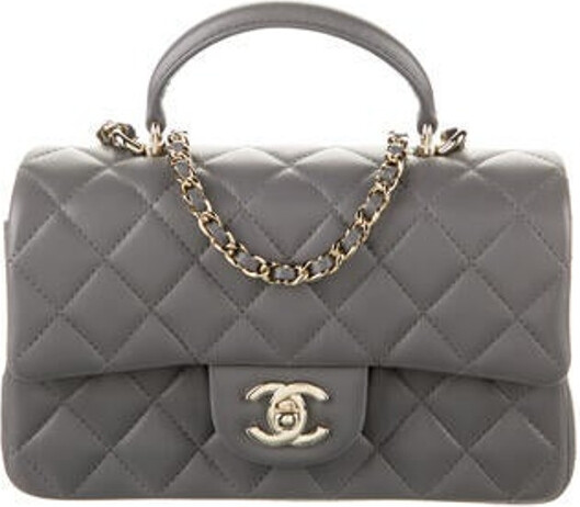 Chanel Mini Timeless Classic Handle Bag - ShopStyle