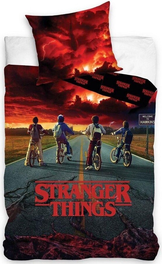 Stranger Things Welcome To Hawkins Duvet Cover Set - ShopStyle