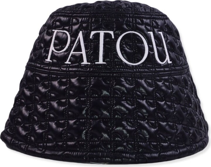 Patou Logo Embroidered Bucket Hat - ShopStyle