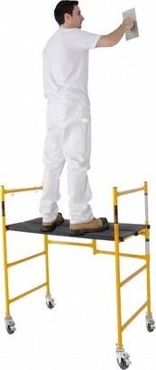 Metaltech 4 Foot High Portable Adjustable Platform Basic Mini Mobile ...