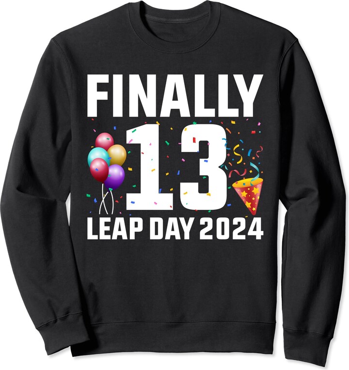 Leap Year February 29 52nd Birthday Gifts Shirt Feb 29th Finally 13 ...