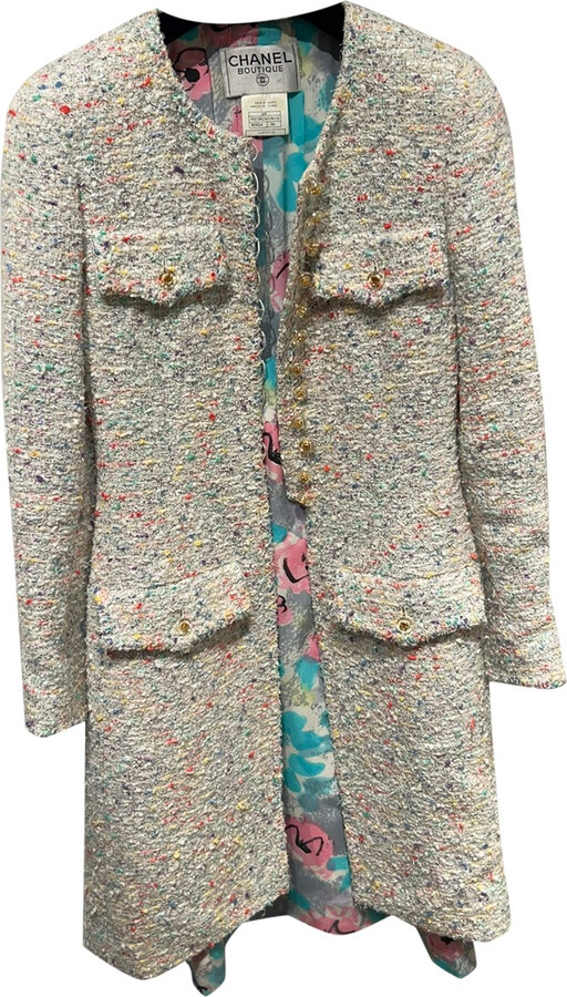 Chanel Tweed coat - ShopStyle
