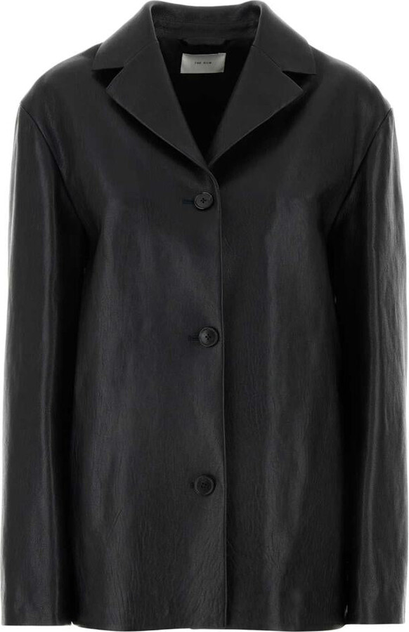 The Row Leather Jackets - ShopStyle