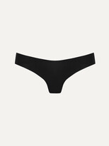 Commando Classic Microfiber Thong - Black - ShopStyle