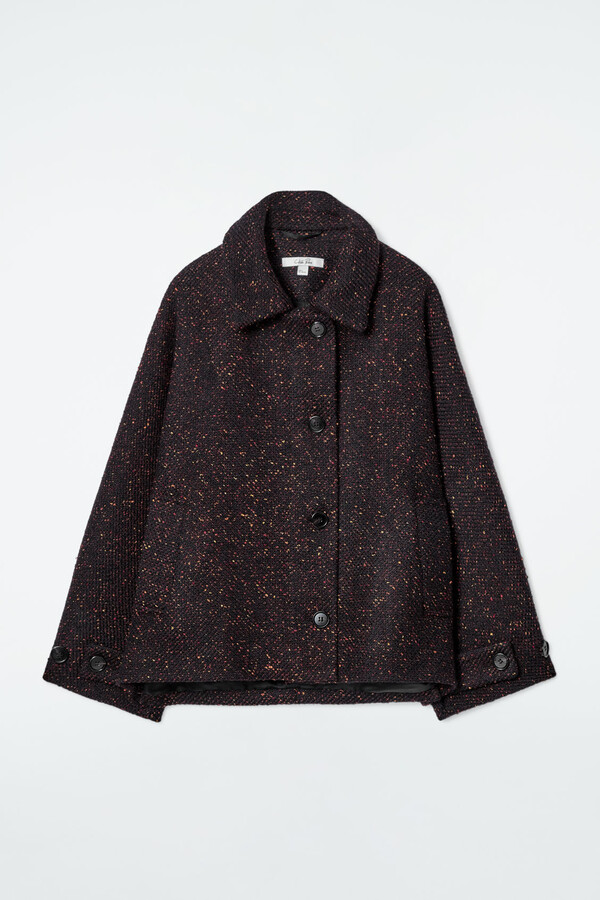 COS Flecked Wool-Blend Jacket - ShopStyle
