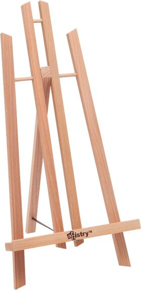 Stein Design Natural Beechwood Display Easel - Elm Finish - Medium 10-1 ...