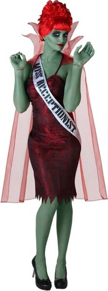 HalloweenCostumes.com Medium Women Miss Dead Receptionist Costume for ...