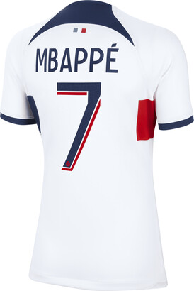 Nike Kylian Mbappe Paris Saint-Germain 2023/24 Stadium Away Women's Dri-FIT Soccer Jersey in ...