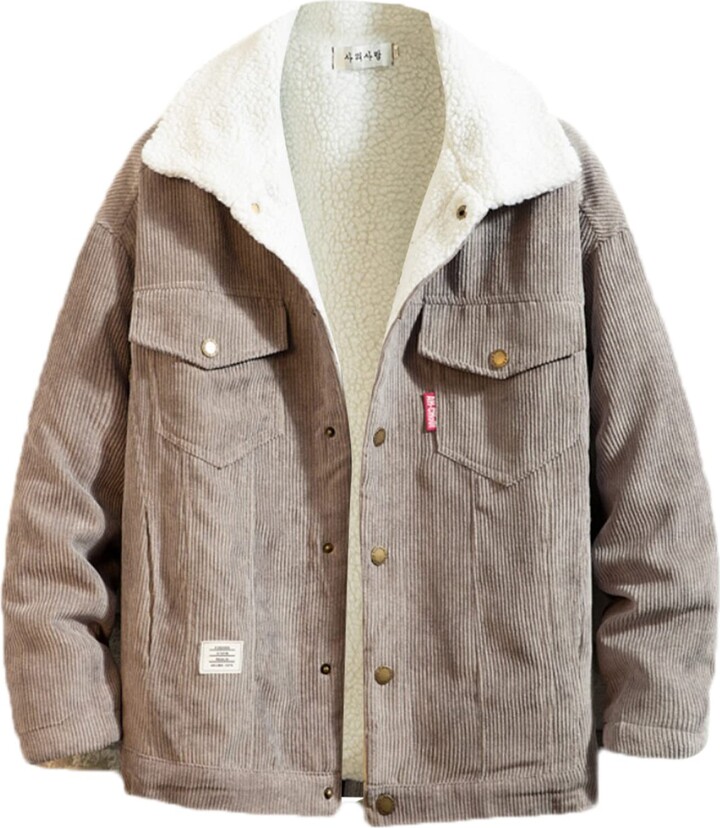 Generic men thick winter jackets Jackets for Men Uk Insulated Thicken ...