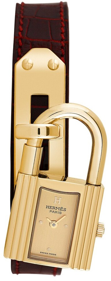 Heritage Hermes Hermes Ladies Kelly Lock Watch, Circa 2000S - ShopStyle