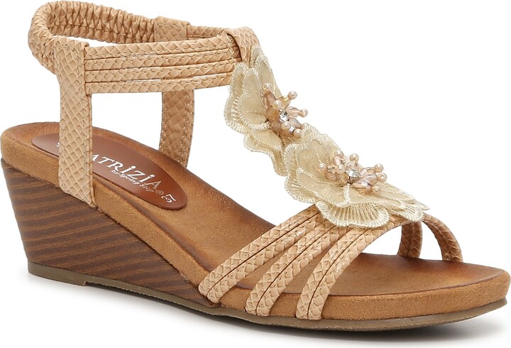 Patrizia by Spring Step Flowering Wedge Sandal - ShopStyle