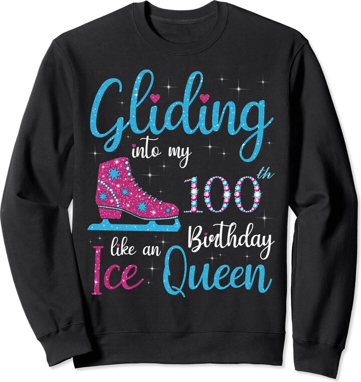 Ice Queen Birthday Party Pinkish Gliding into my 100th Birthday like an ...