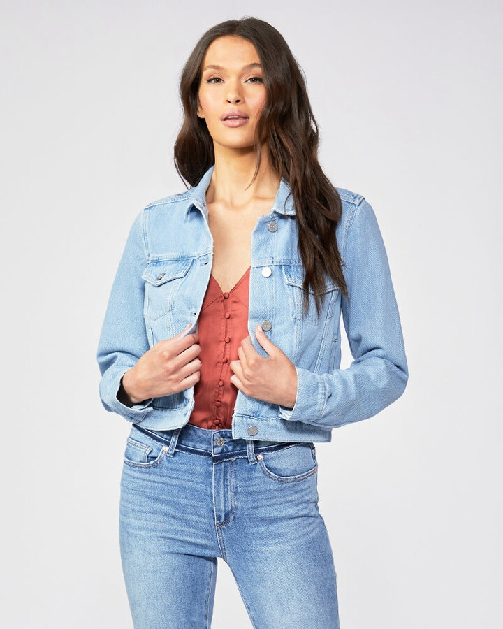 Paige Denim Paige Relaxed Vivienne Denim Jacket - ShopStyle