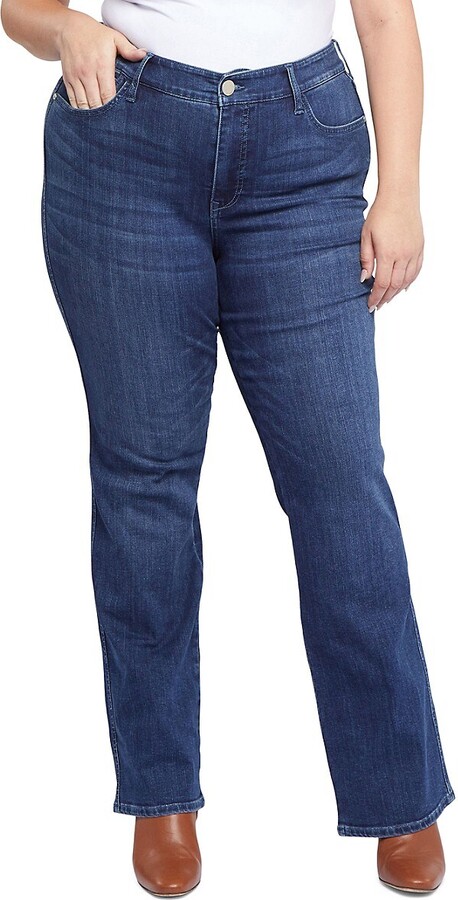 Seven7 High-Rise Boot-Leg Jeans - ShopStyle