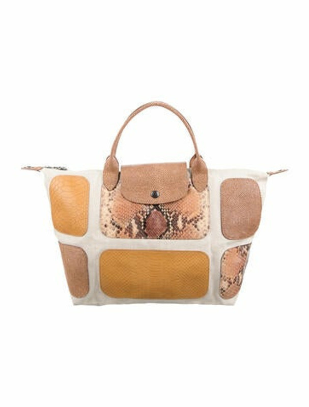 Longchamp Le Pliage Exotic Patchwork Tote - ShopStyle