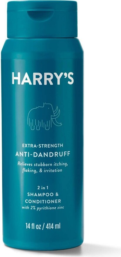 Harry's Men's Extra Strength Anti Dandruff 2-in-1 Shampoo and ...