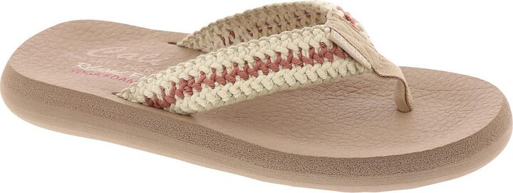 Skechers Women's ASANA-Bloom Crush Flip-Flop - ShopStyle