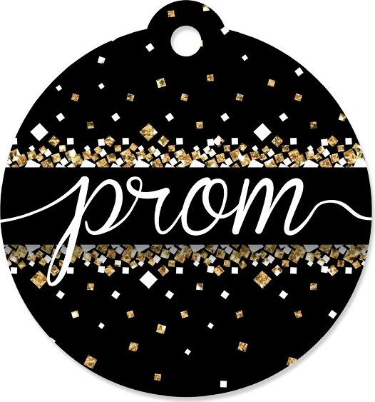 Big Dot of Happiness Prom - Prom Night Party Favor Gift Tags (Set of 20 ...
