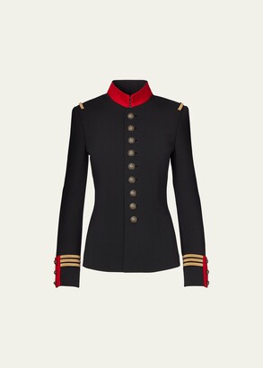 Ralph Lauren Collection The Officer's Jacket, Black - ShopStyle